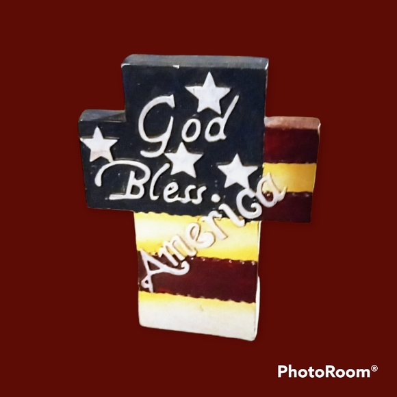Source Unknown | Accents | God Bless America Table Decor | Poshmark